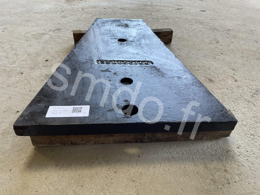 SMD50166 - Lower cheek plate - Société Métallurgique Doréenne SMD